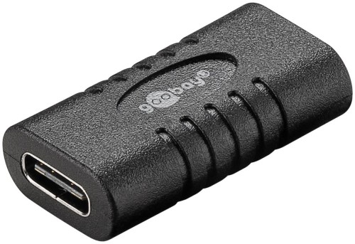 Adapter USB-C na USB-C (beczka) Goobay CZARNY swiatkabli.pl ...